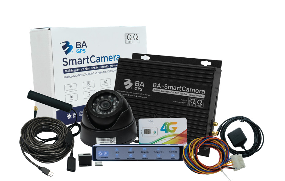 BA SmartCamera - Camera giám sát nghị định 10 - Nhật Năng GPS - Lắp đặt ...
